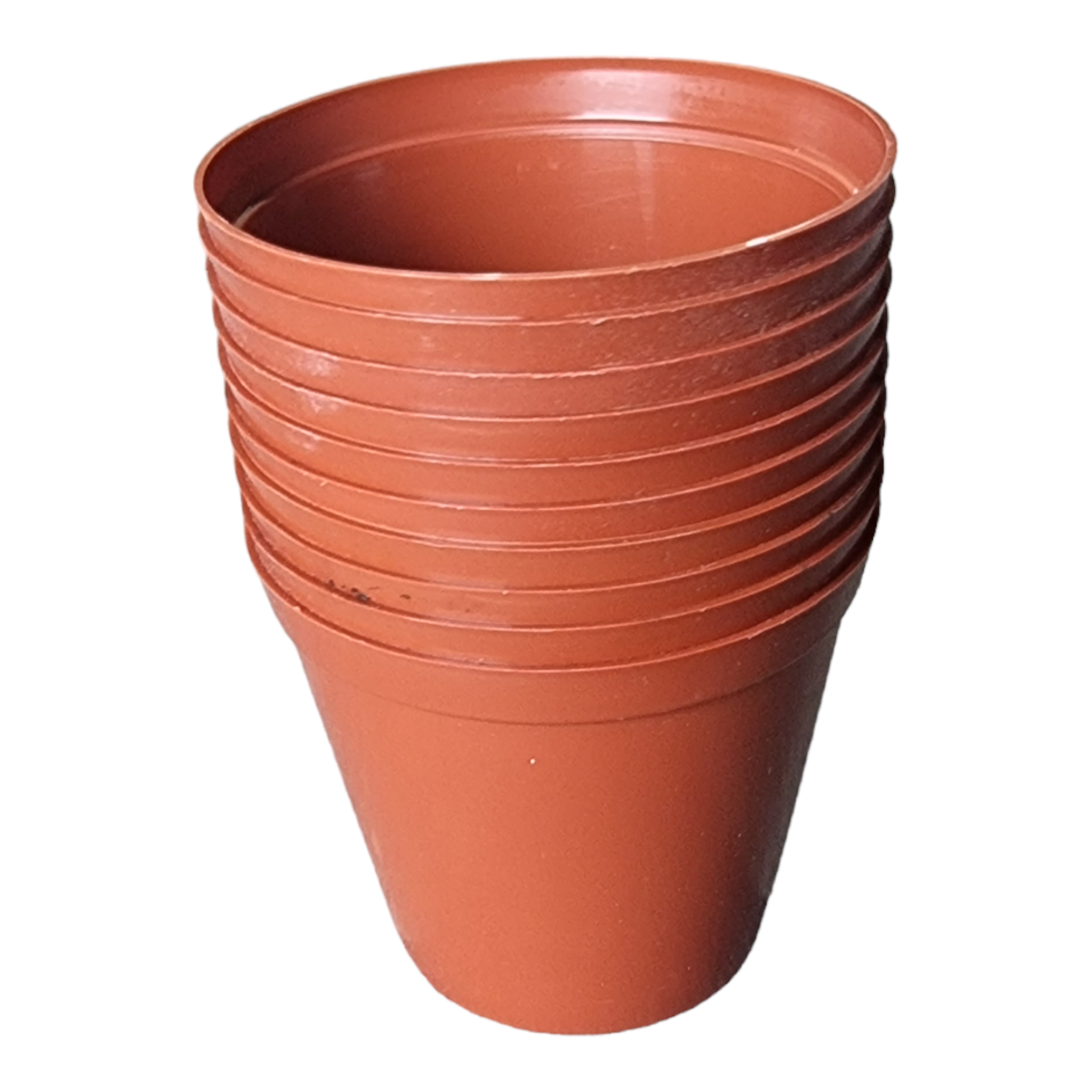 12cm Rigid Round Pot – Sturdy & Reusable Planter